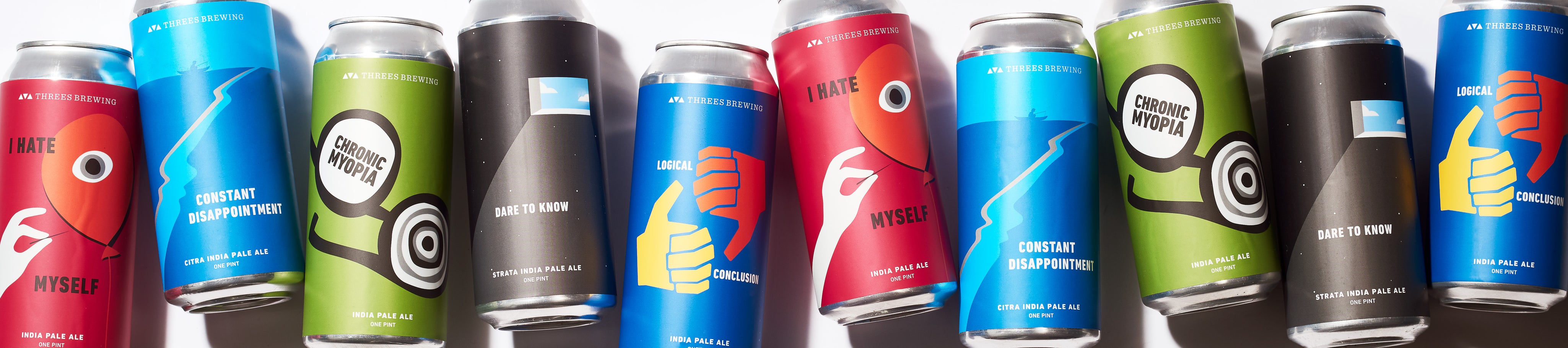 Buy Hoppy American Ales like IPAs & Pale Ales - Threes Brewing