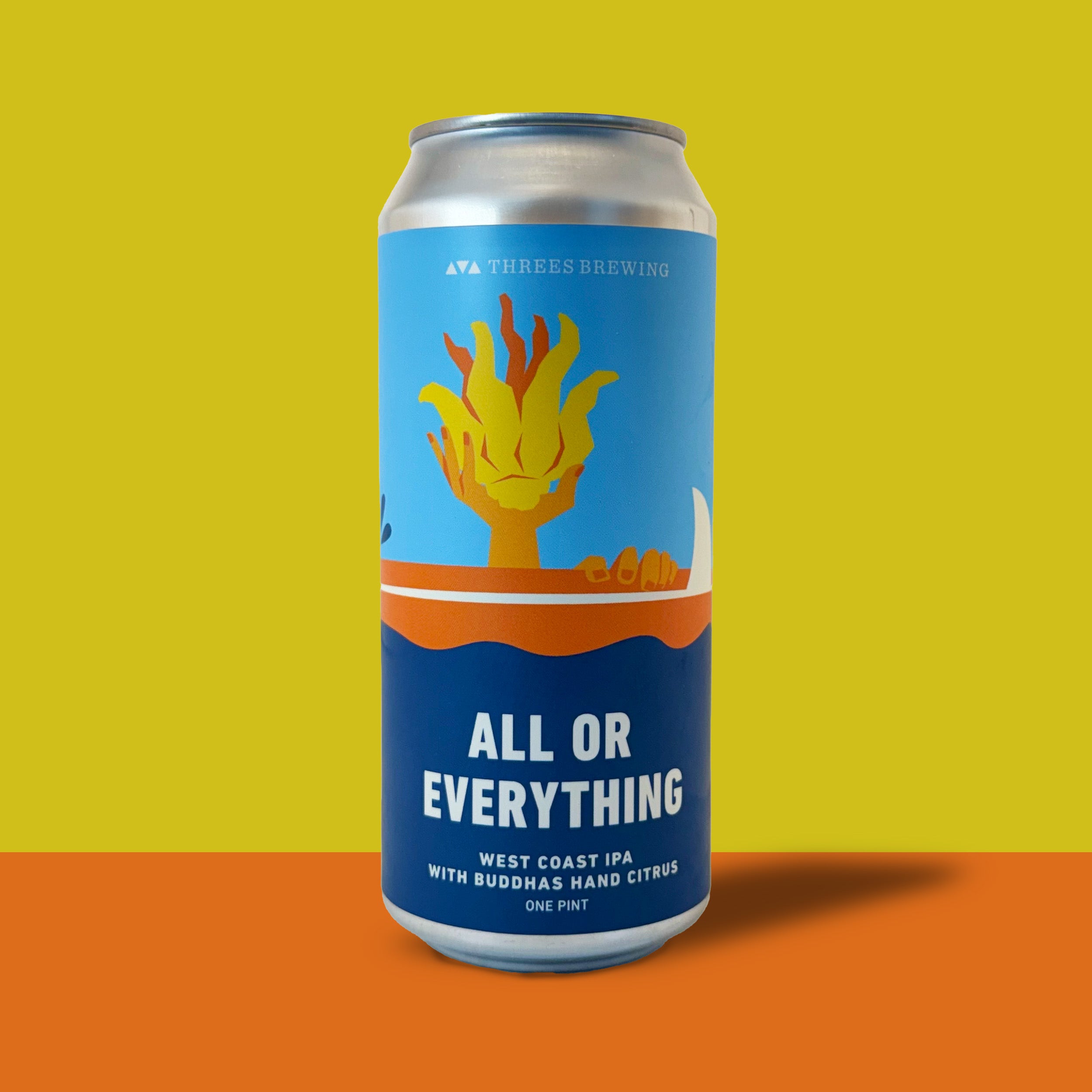 All Or Everything (West Coast IPA with Buddhas Hand Citrus) – Threes ...